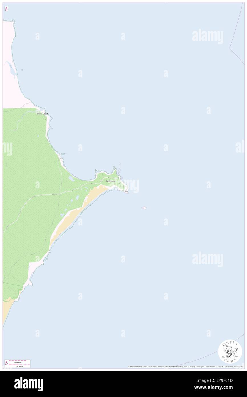 Eddystone Point Lighthouse, Break O'Day, AU, Australien, Tasmanien, s ...