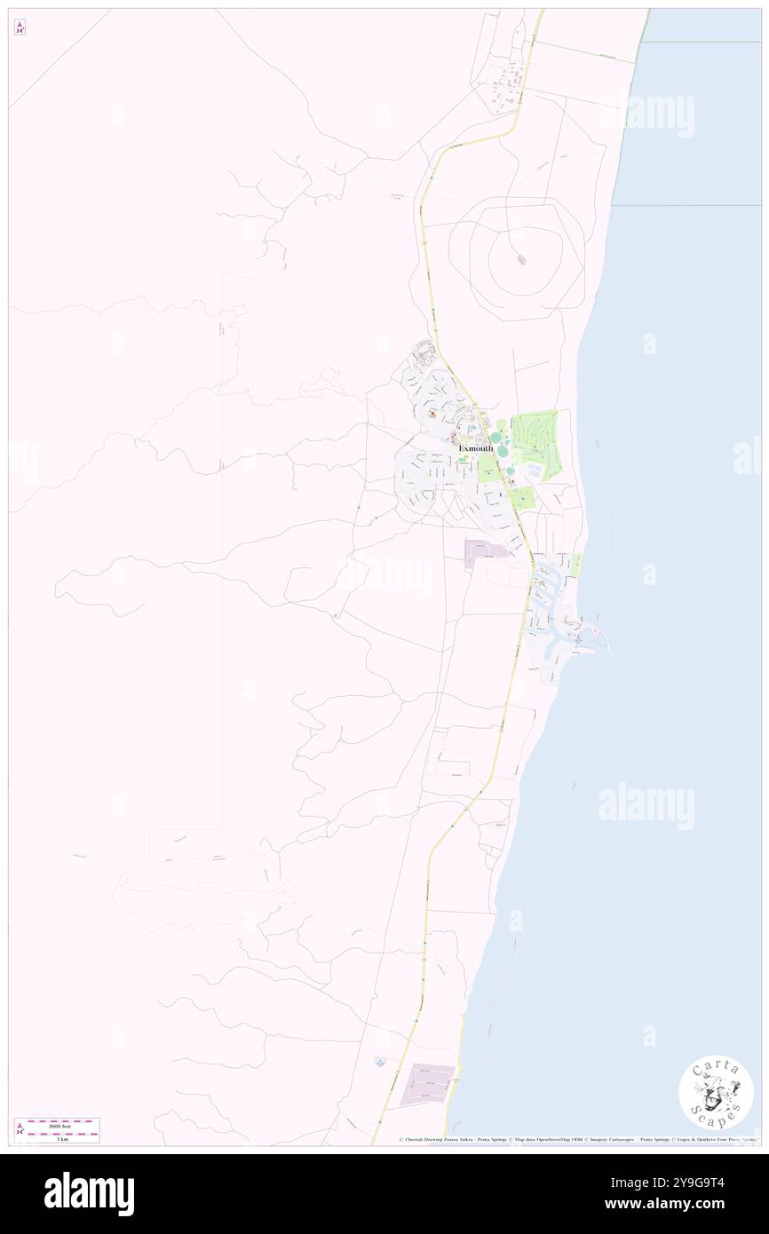 Exmouth, Exmouth, AU, Australien, Westaustralien, s 21 55' 50'', N 114 ...