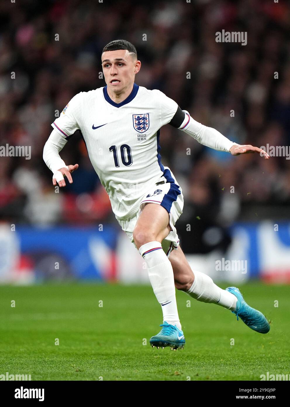 Der Engländer Phil Foden beim B2-Spiel der UEFA Nations League im ...