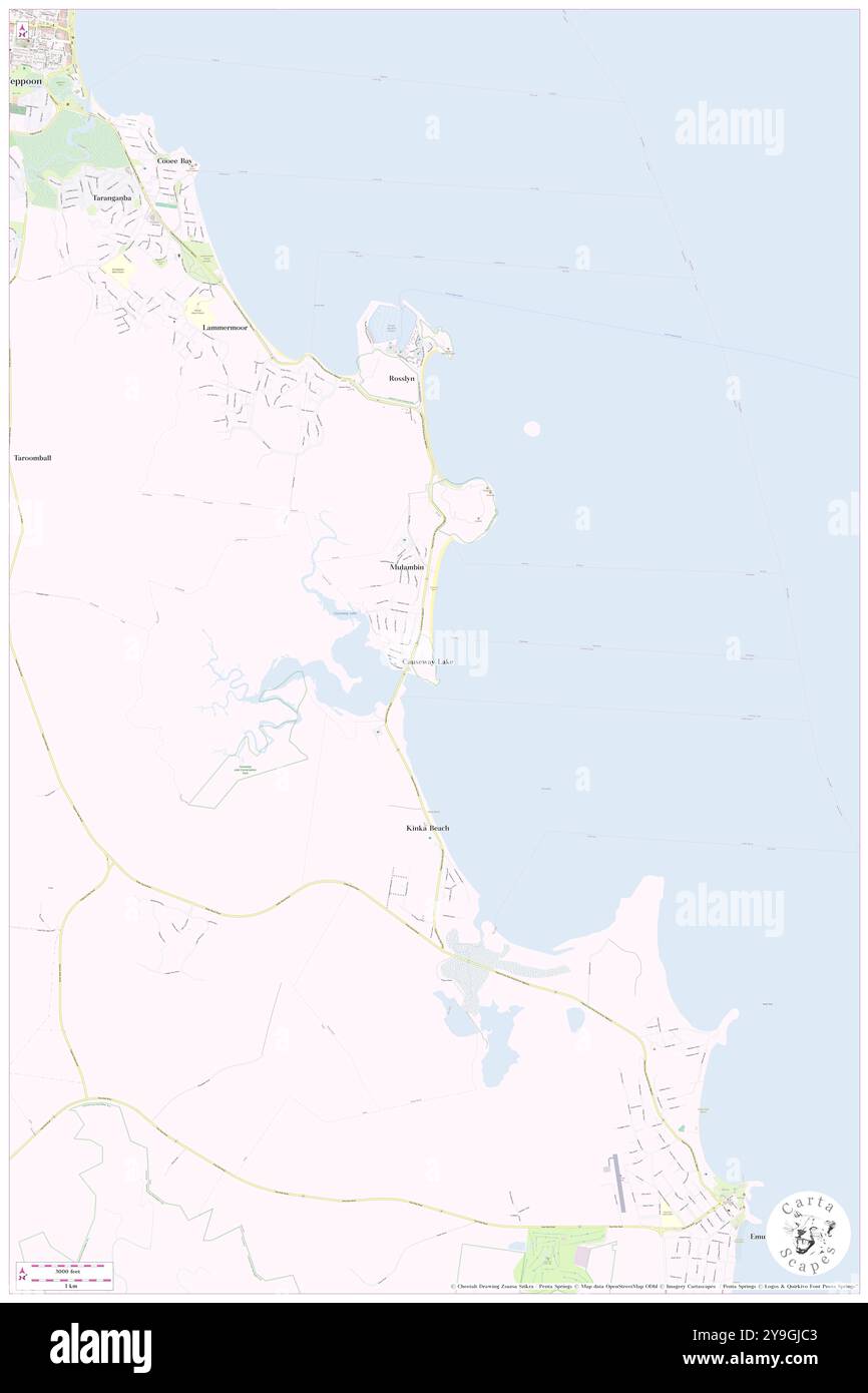 Mulambin Beach, Livingstone, AU, Australien, Queensland, s 23 11' 49 ...