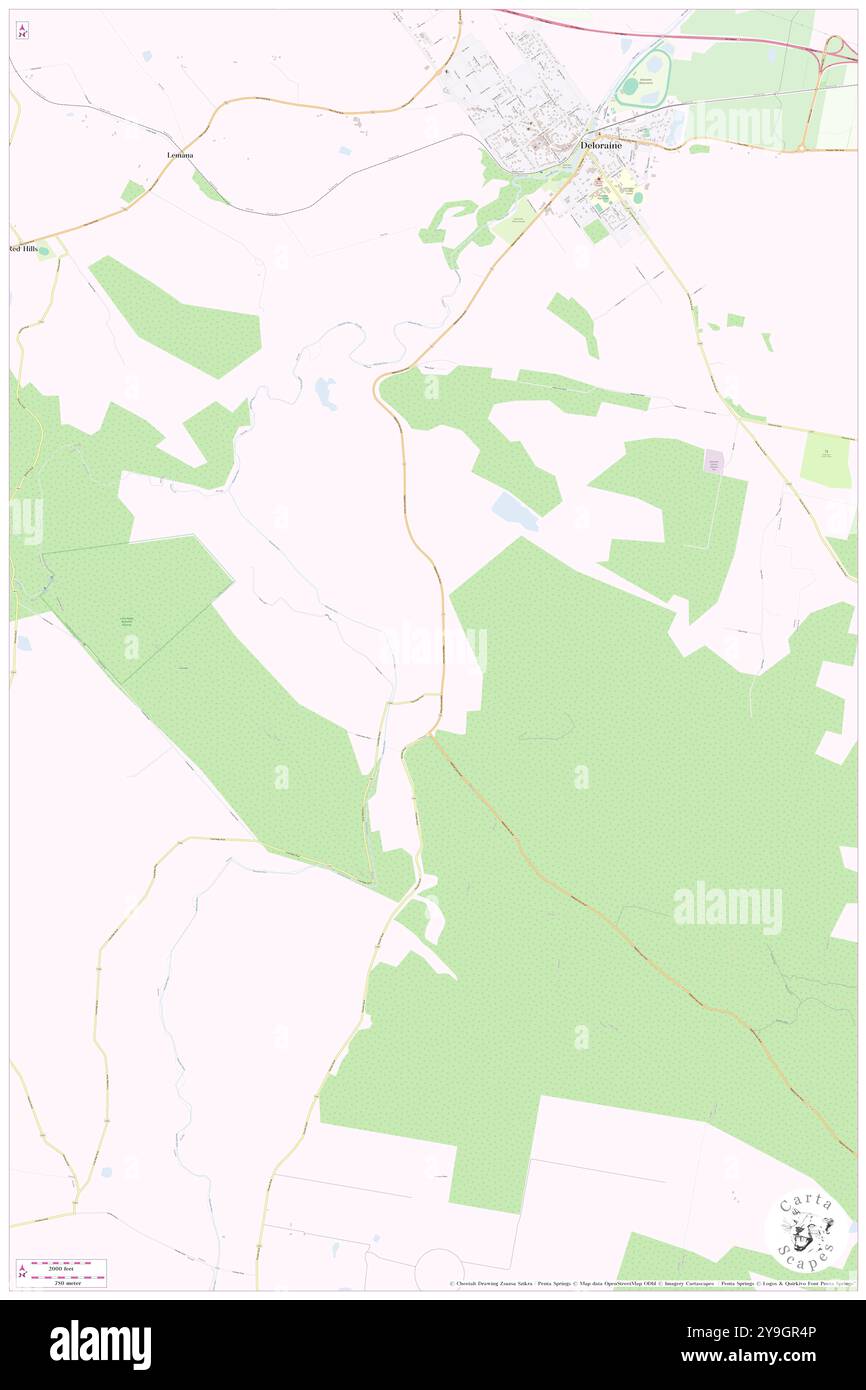 Lake Highway Bridge, Meander Valley, AU, Australien, Tasmanien, s 41 34 ...