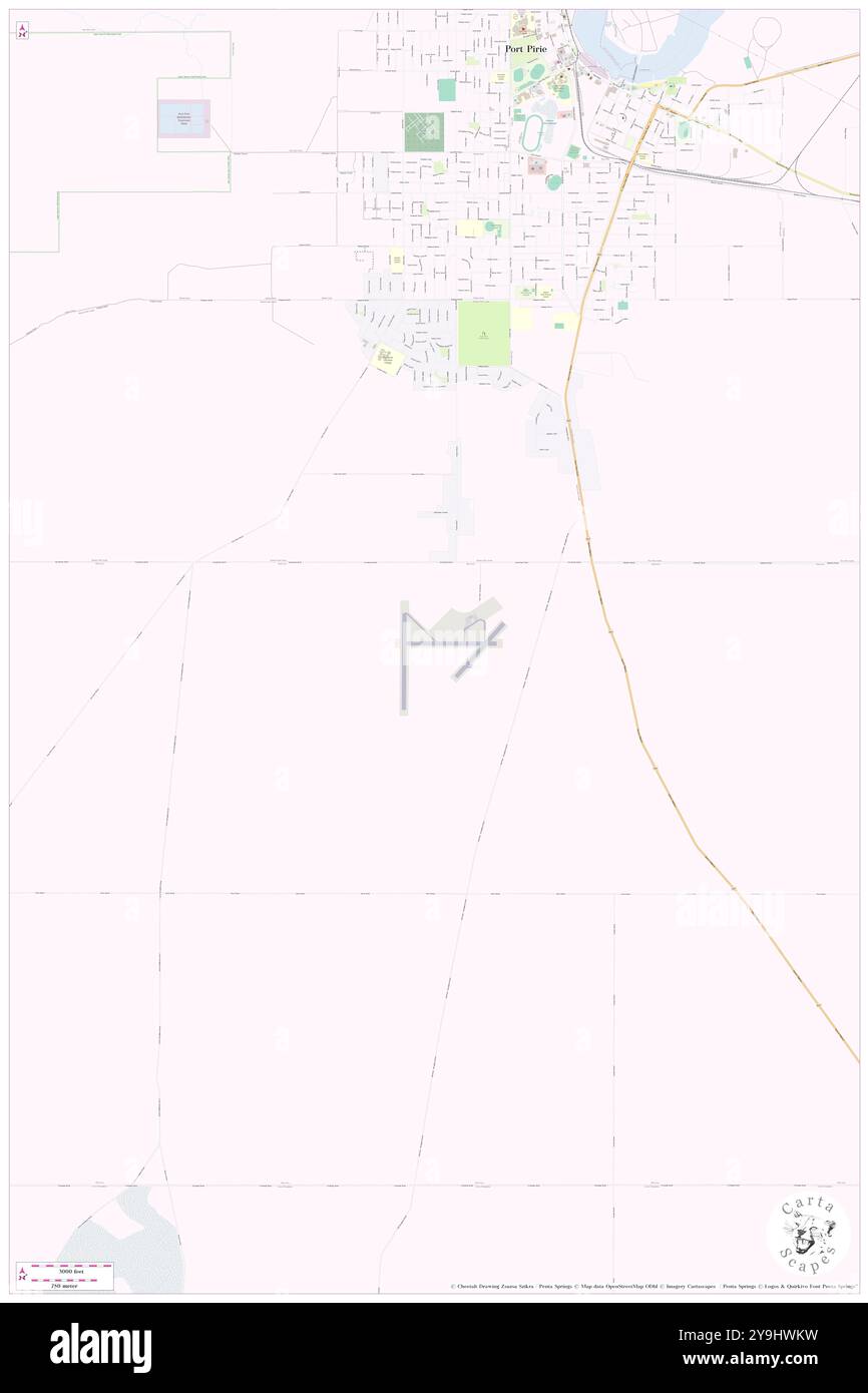 Port Pirie Airport, Port Pirie City und DISTS, AU, Australien, South ...