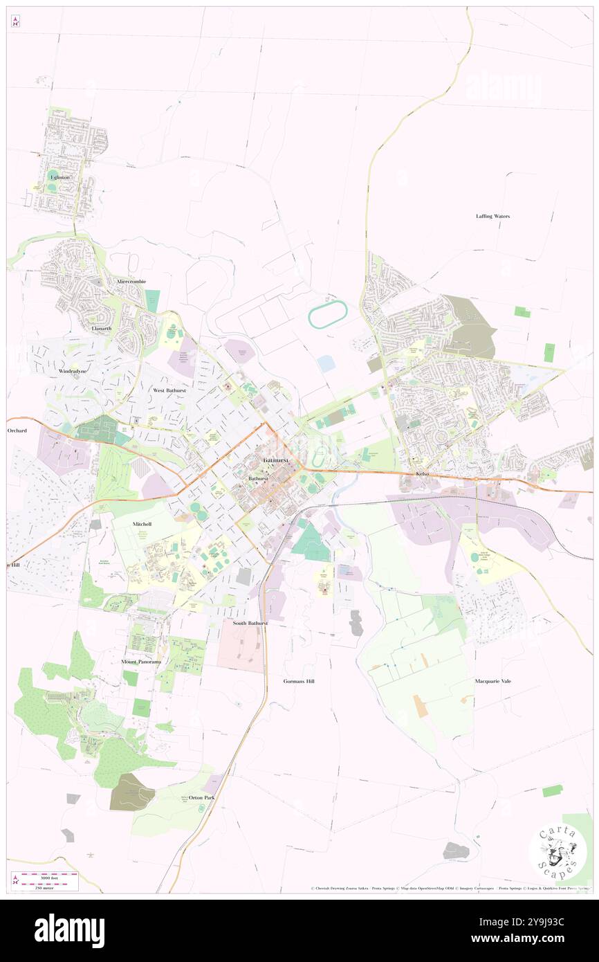 Bathurst Showground, , AU, Australien, New South Wales, s 33 24' 54 ...