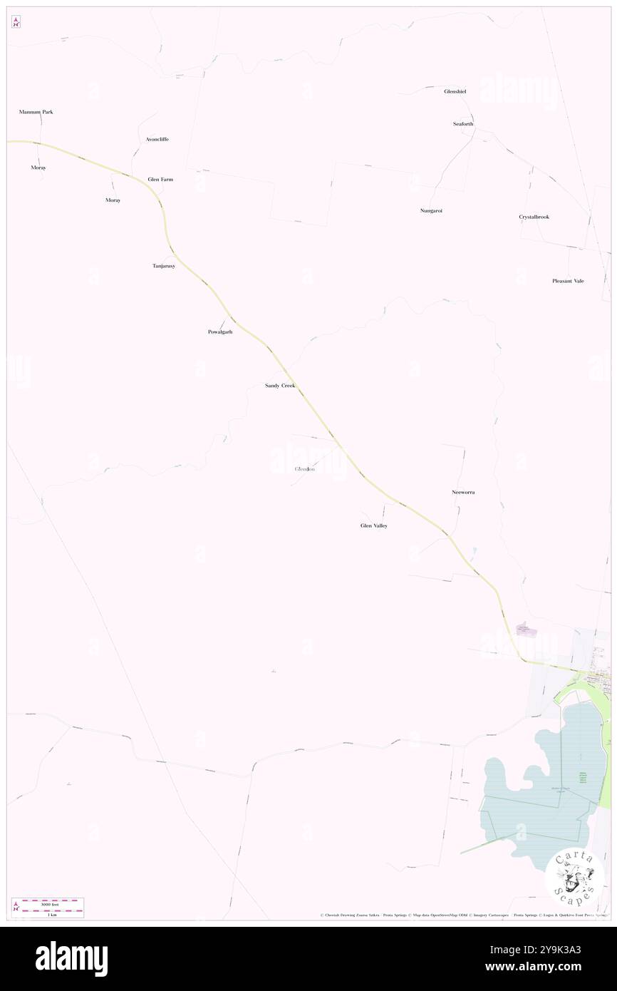 Glendon, Armidale Regional, AU, Australien, New South Wales, s 30 11' 9 ...