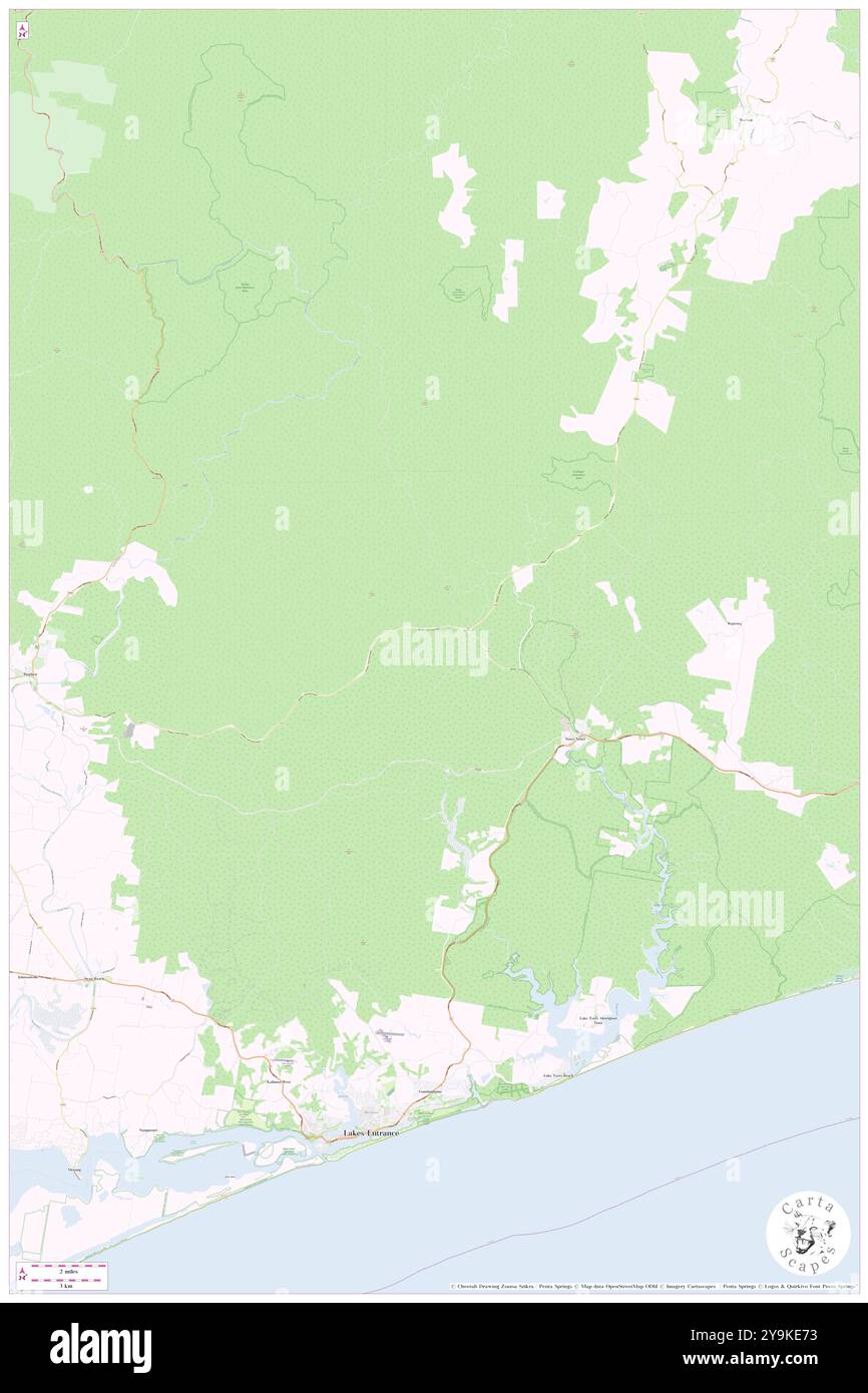 Nowa Nowa, East Gippsland, AU, Australien, Victoria, s 37 43' 44'', N ...