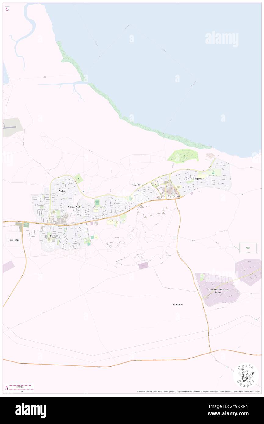 Pegs Creek Primary School, Karratha, AU, Australien, Western Australia ...