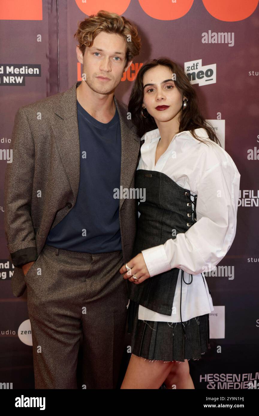 Damian Hardung und Havana Joy Josephine Braun bei der Premiere der ...