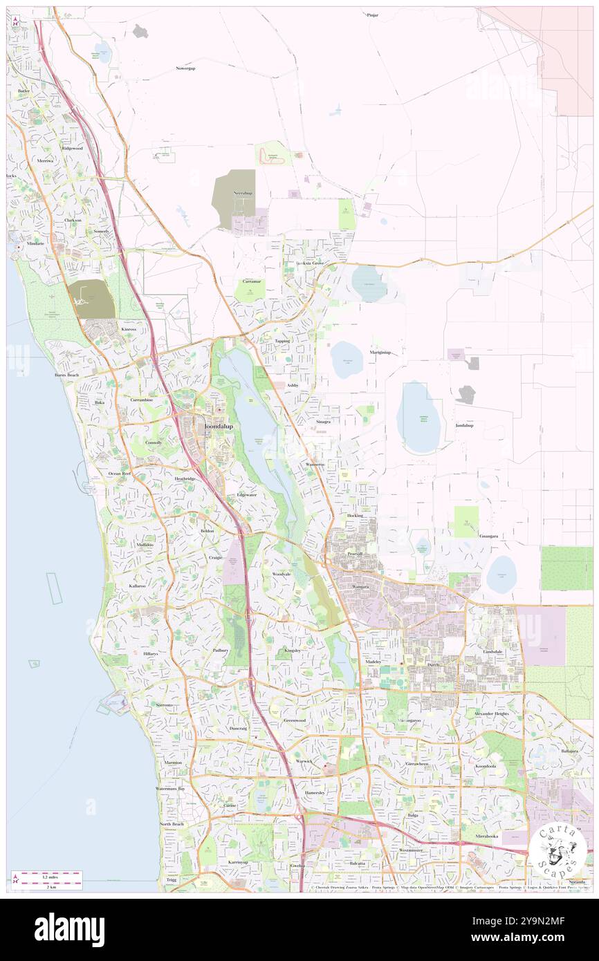 Wanneroo, Wanneroo, AU, Australien, Westaustralien, s 31 45' 0'', N 115 ...