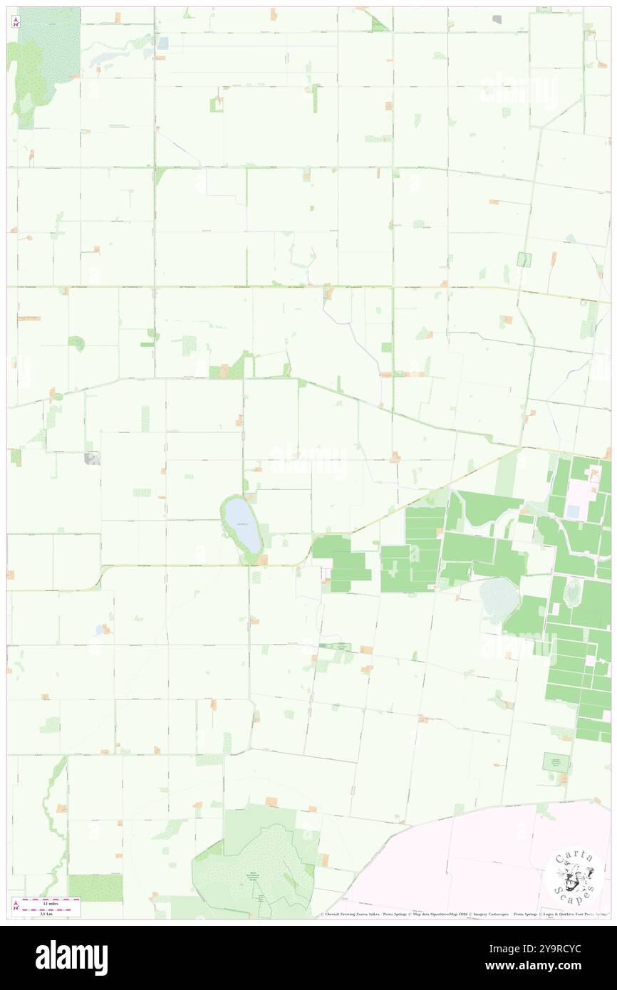 Lake Marmal, Loddon, AU, Australien, Victoria, s 36 7' 55'', N 143 30 ...
