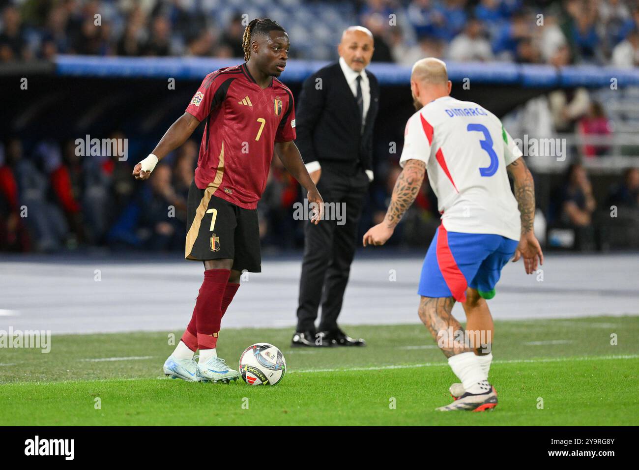 10. Oktober 2024, Stadio Olimpico, Roma, Italien; Fußball der UEFA ...