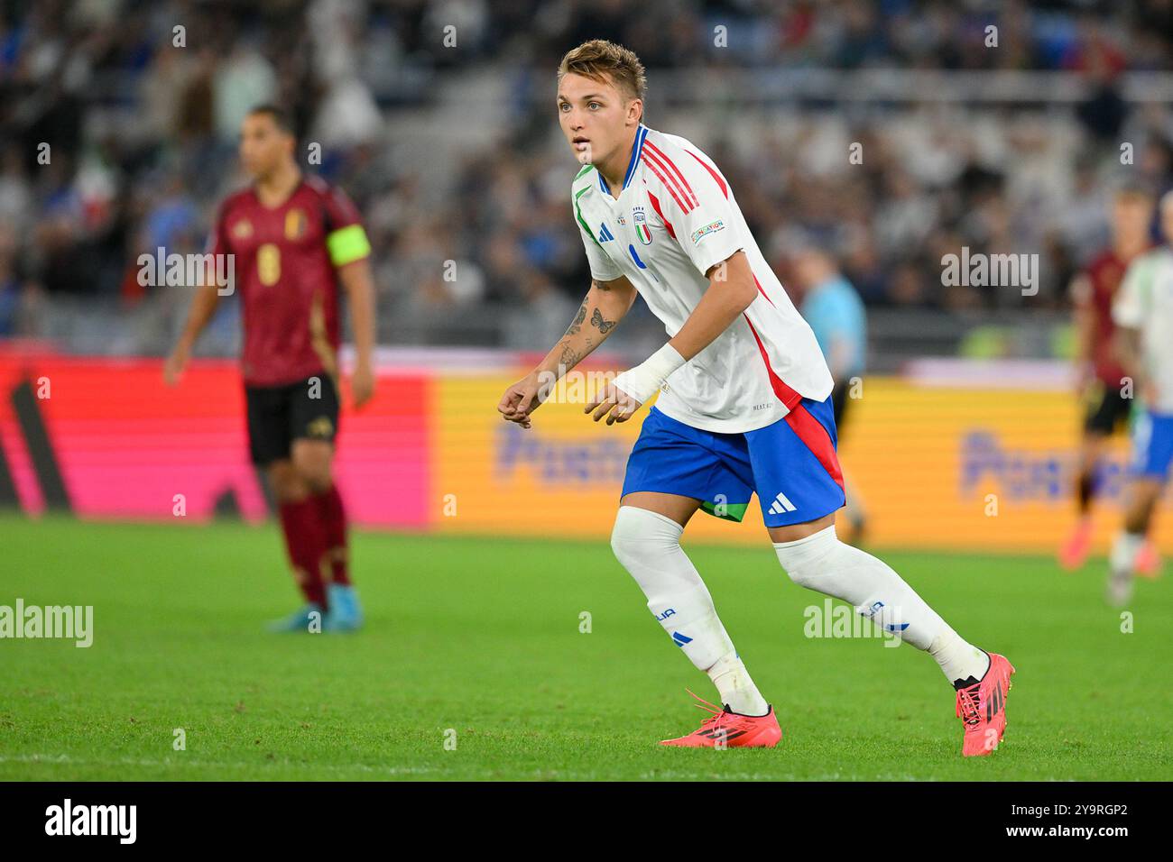 10. Oktober 2024, Stadio Olimpico, Roma, Italien; Fußball der UEFA ...