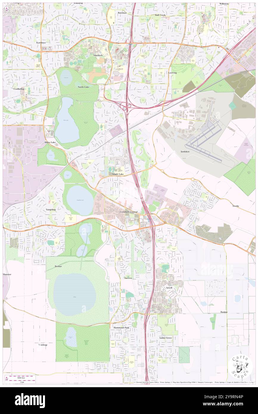 Jandakot Station, City of Cockburn, AU, Australien, Western Australia ...