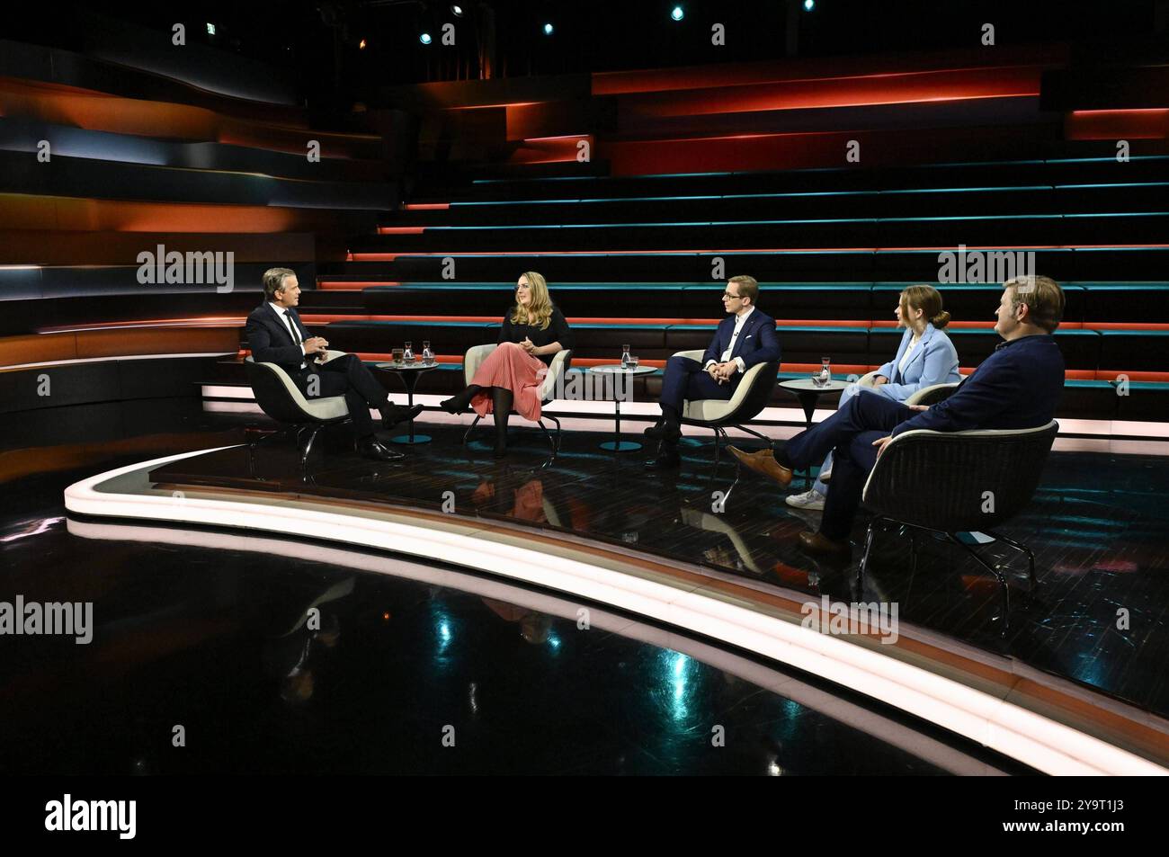 Talkrunde bei Markus Lanz , ZDF 10/24 her Markus Lanz, Katharina Dröge ...