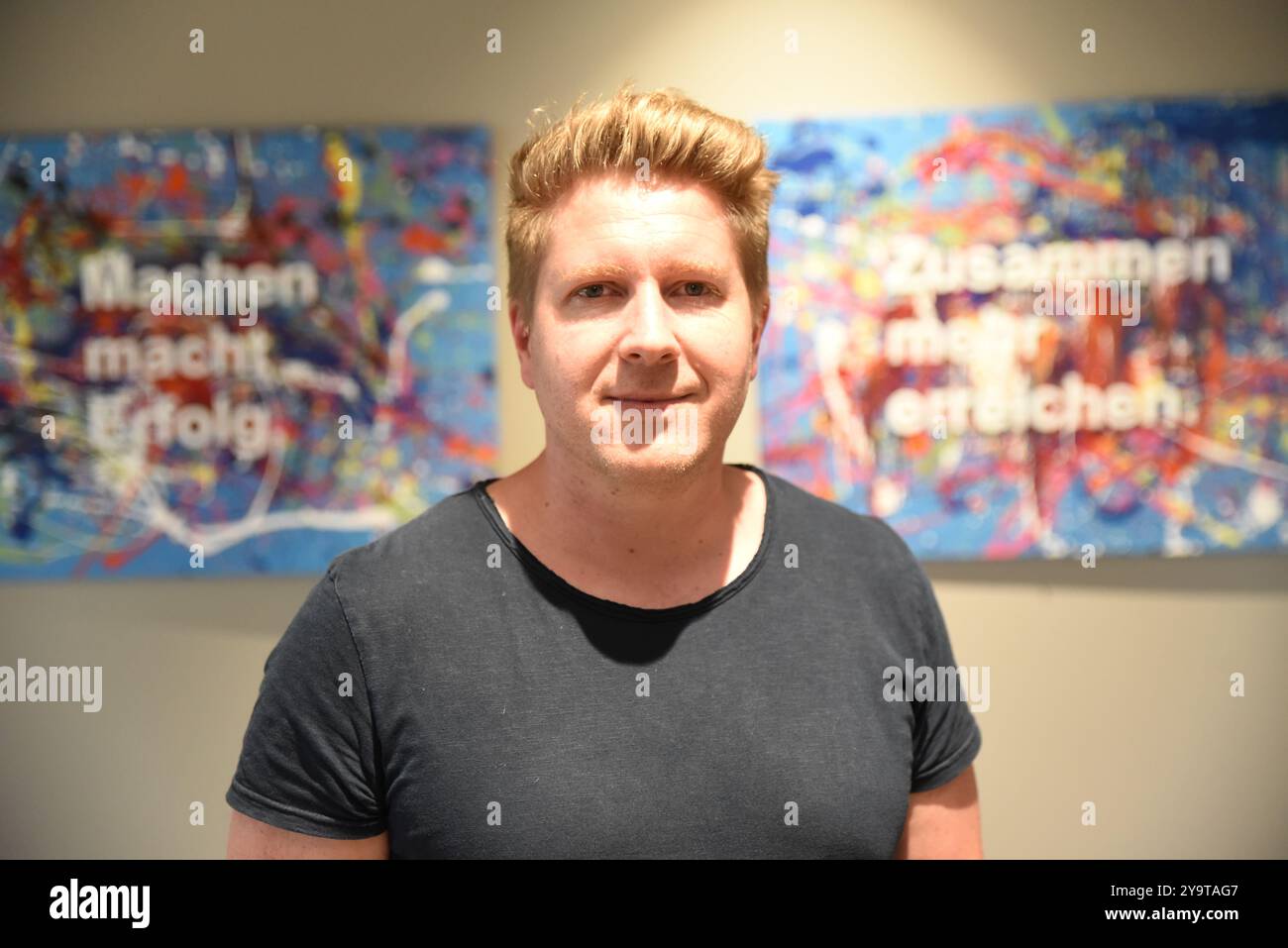 12. August 2024, Sachsen-Anhalt, Halle (Saale): Martin Menz, Gründer ...
