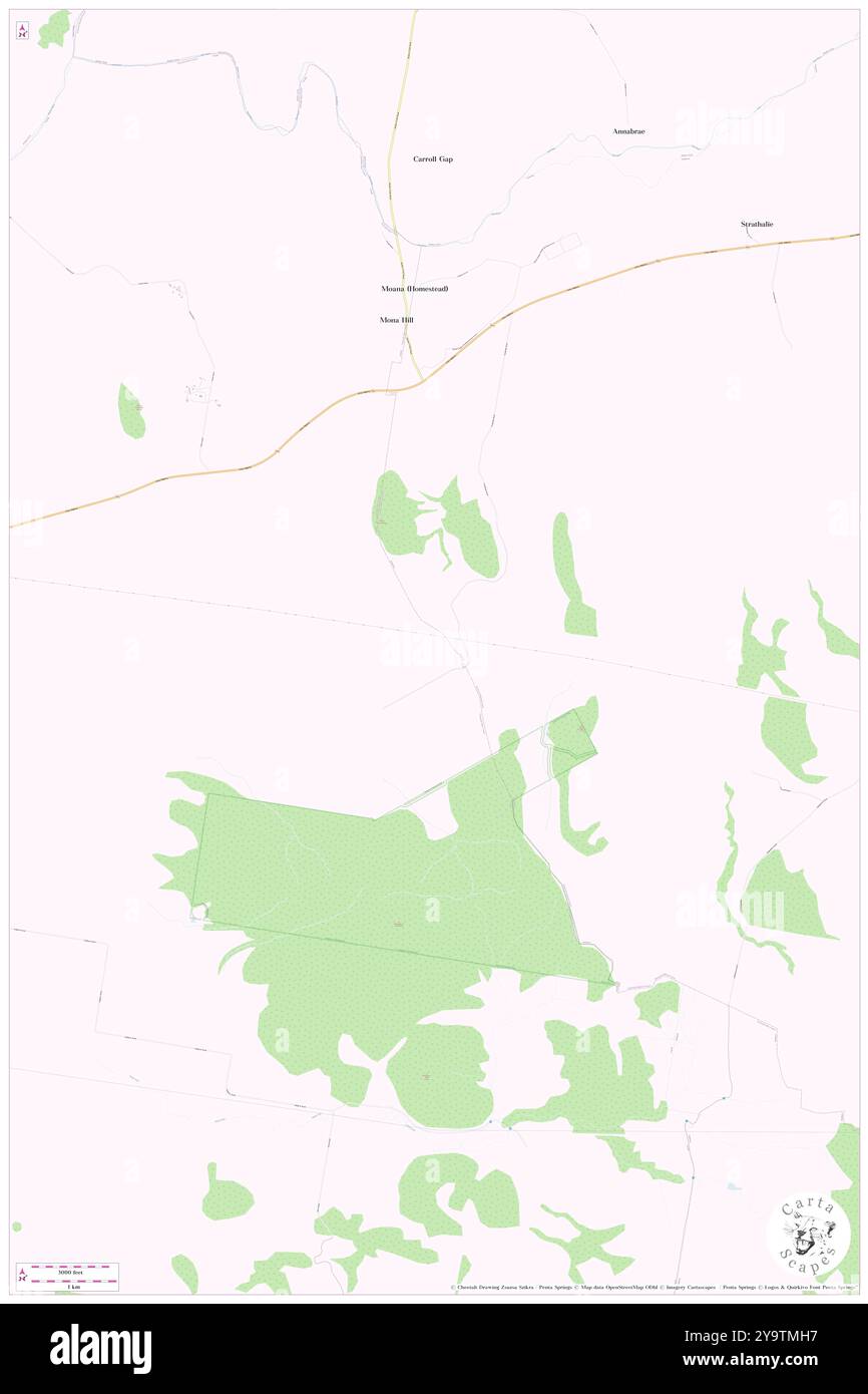 Mount Erangaroo, Gunnedah, AU, Australien, New South Wales, s 30 58' 54 ...