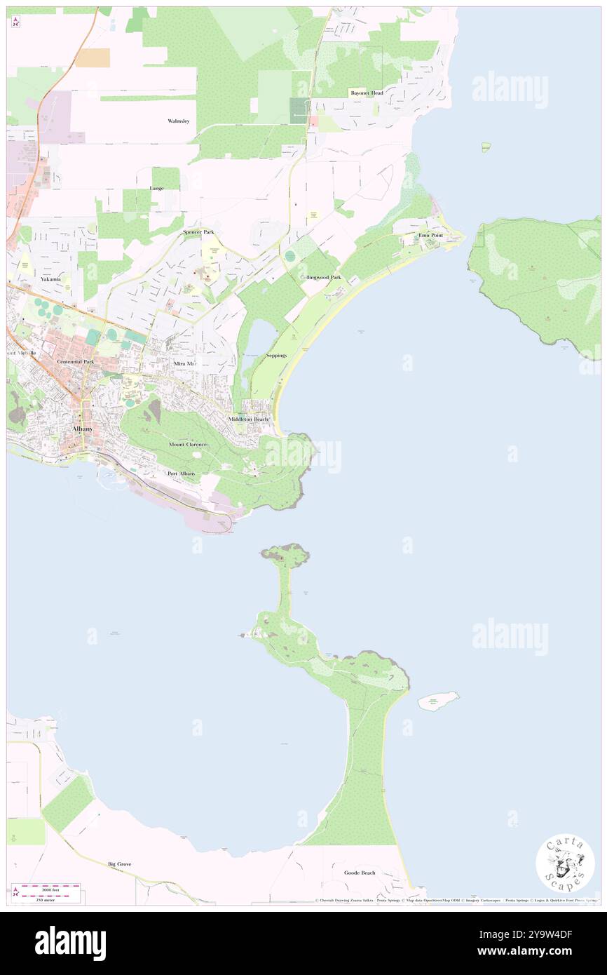 Wooding Point, Albany, AU, Australien, Western Australia, s 35 1' 42 ...