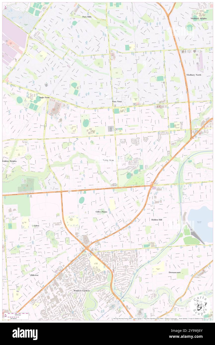 Valley View, Goyder, AU, Australien, Südaustralien, s 34 5' 25''', N ...