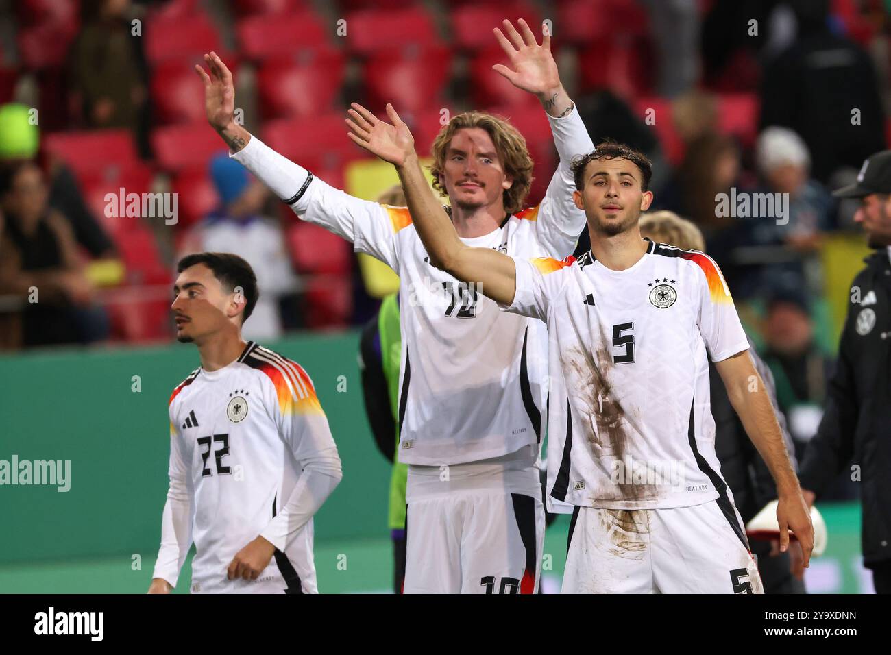 Regensburg, Deutschland. Oktober 2024. Fußball, U21 Männer ...
