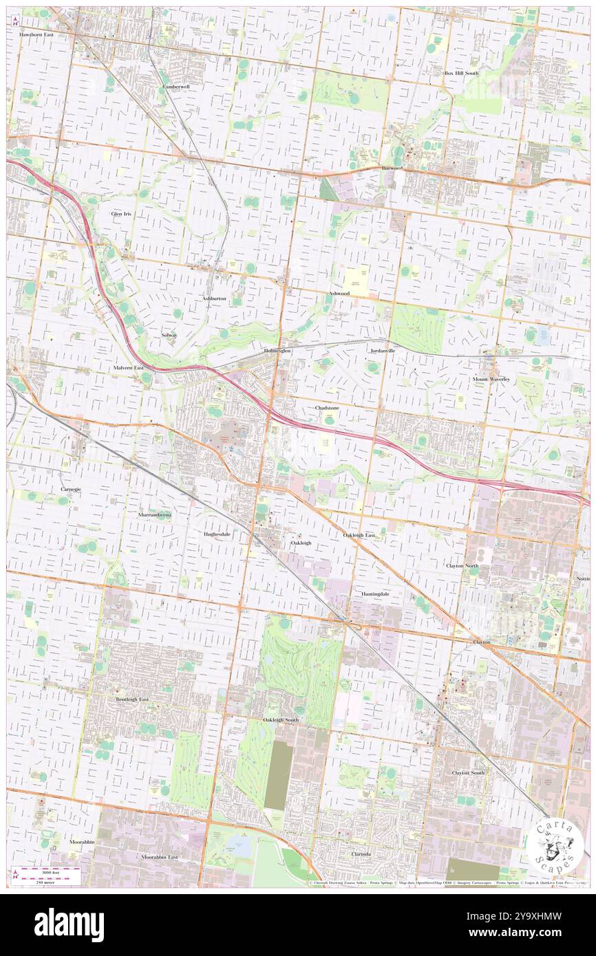 Chadstone, Monash, AU, Australien, Victoria, s 37 53' 15'', N 145 5' 42 ...
