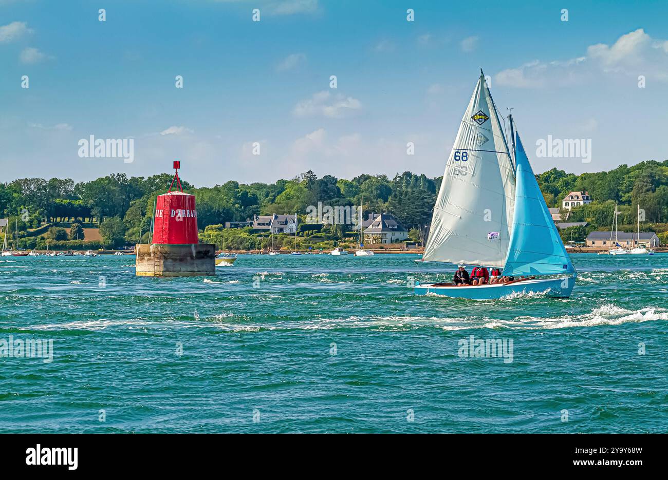 Frankreich, Morbihan, Golf von Morbihan, Arzon, Port Navalo, Geparden ...