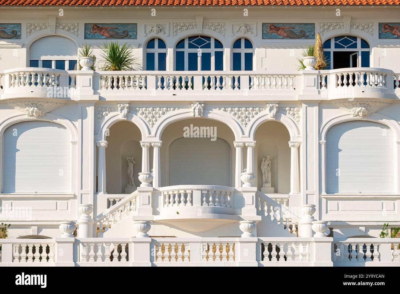 Frankreich, Loire Atlantique, Pornichet, Seebad des Côte d'Amour, Villa ...