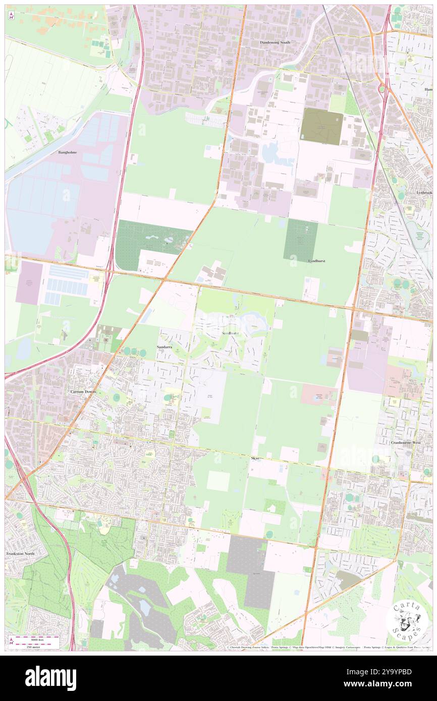 Sandhurst, Frankston, AU, Australien, Victoria, s 38 4' 51''', N 145 12 ...