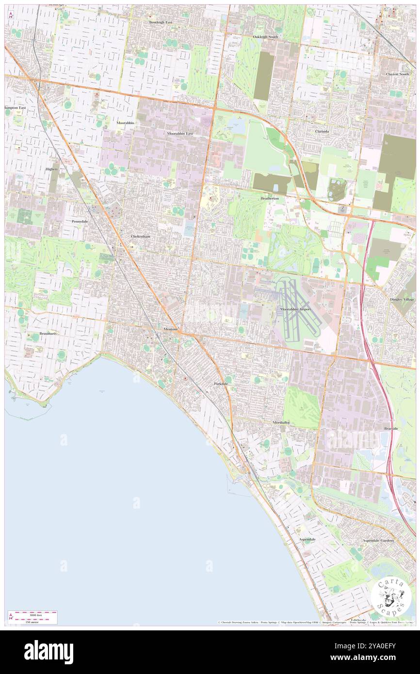 Mentone Racecourse Reserve, Kingston, AU, Australien, Victoria, s 37 58 ...