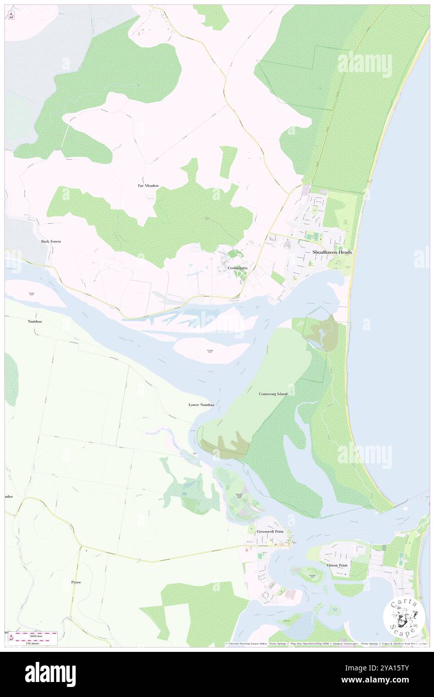 Kurrajong Island, , AU, Australien, New South Wales, s 34 51' 54''', N ...