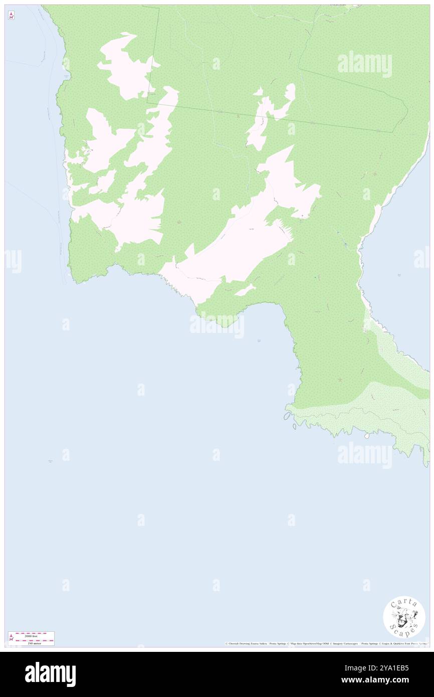 Haines Bight, , AU, Australien, Tasmanien, s 43 11' 54''', N 147 55' 48 ...