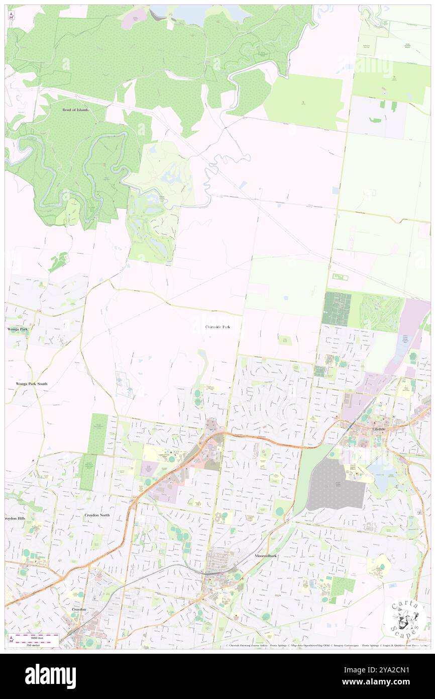 Chirnside Park, Yarra Ranges, AU, Australien, Victoria, s 37 44' 18 ...