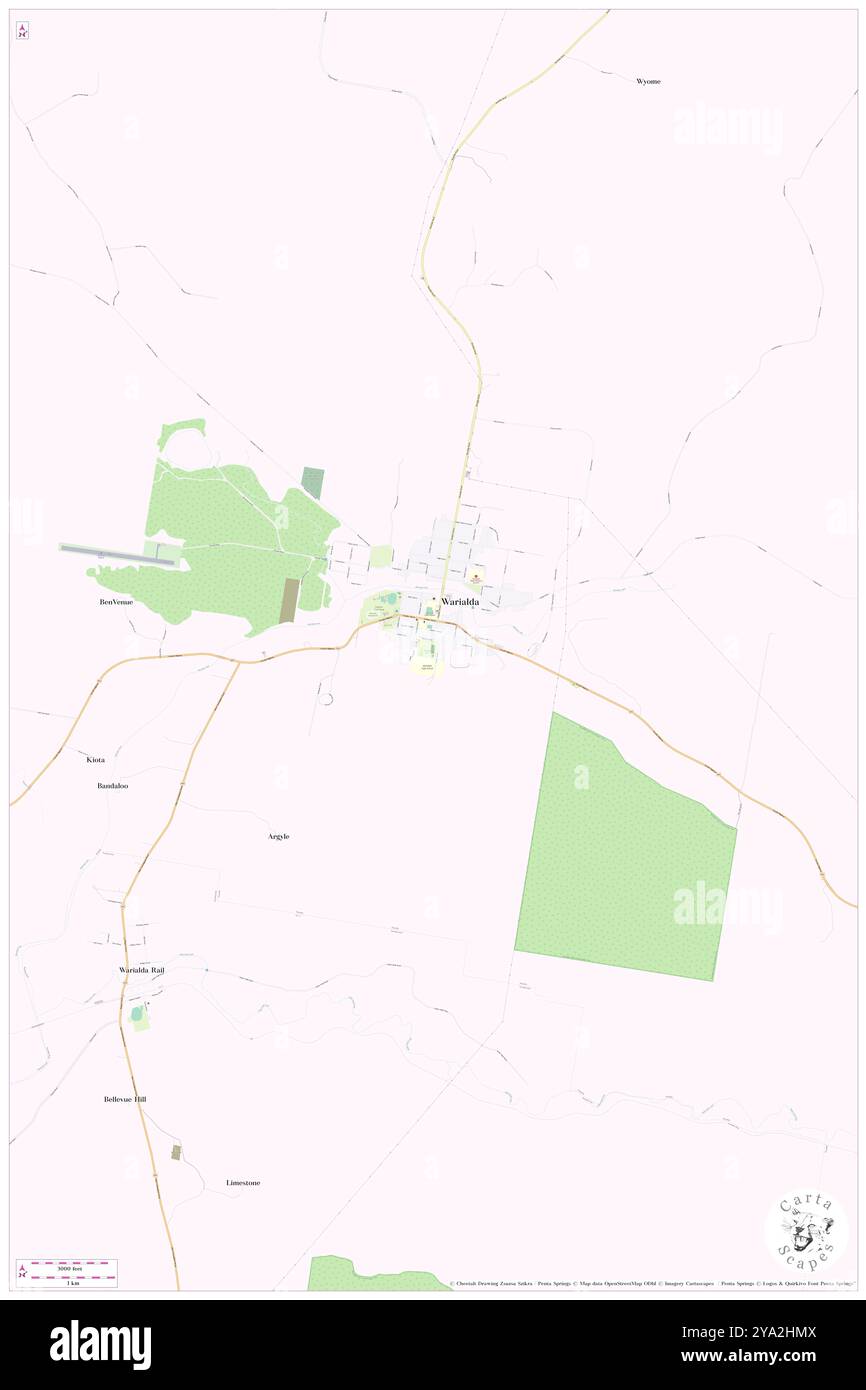 Warialda Pioneer Cemetery, Gwydir, AU, Australien, New South Wales, s ...