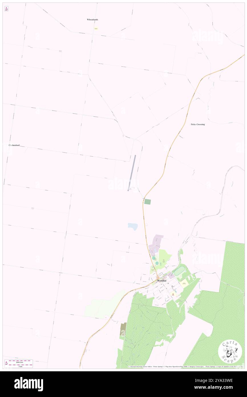 Wondai Airport, South Burnett, AU, Australien, Queensland, s 26 16' 59 ...