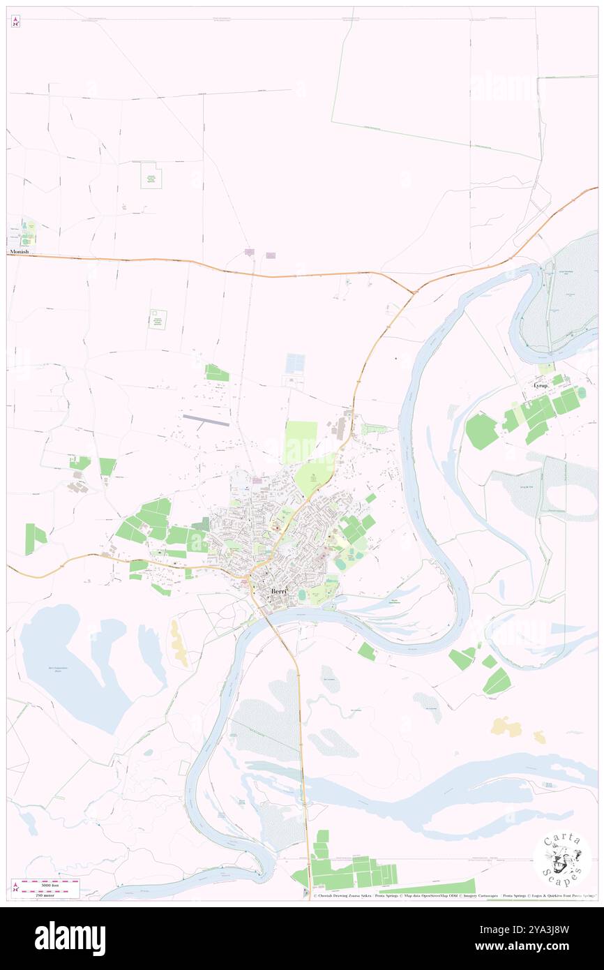 Berri Golf Course, Berri and Barmera, AU, Australien, Südaustralien, s ...