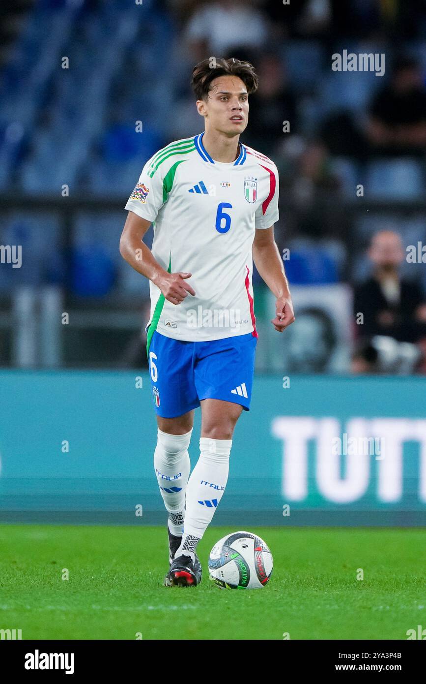 Rom, Italien. Oktober 2024. Samuele Ricci aus Italien während der UEFA ...