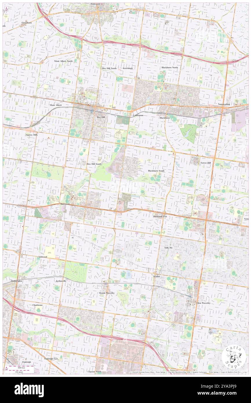 Warrawong Primary School, Whitehorse, AU, Australien, Victoria, s 37 50 ...