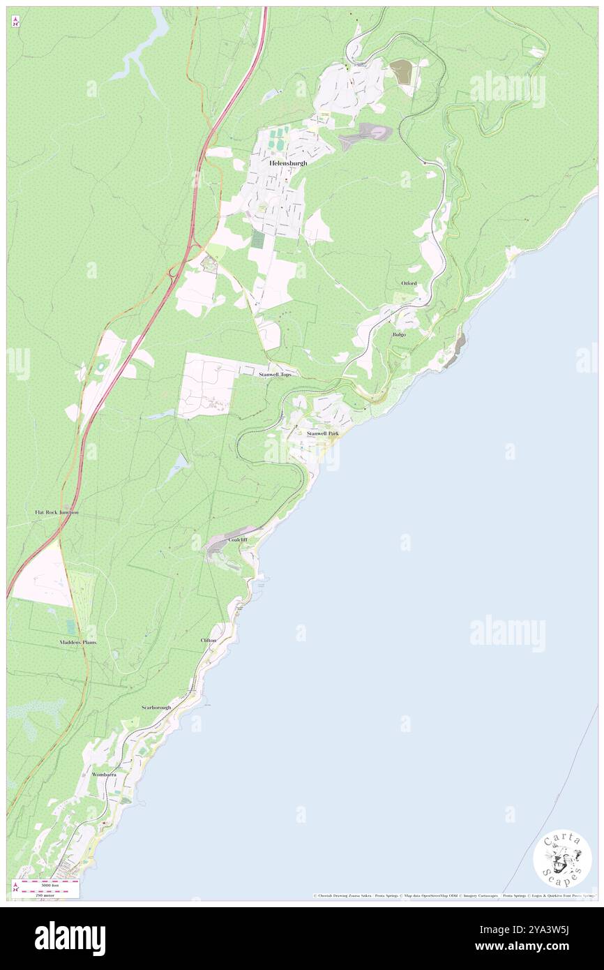 Stanwell Park Beach, Wollongong, AU, Australien, New South Wales, s 34 ...