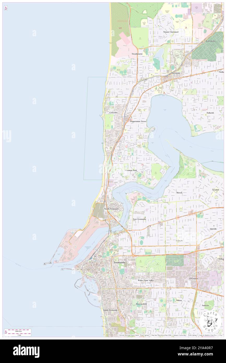 Buckland Hill Park, Mosman Park, AU, Australien, Western Australia, s ...