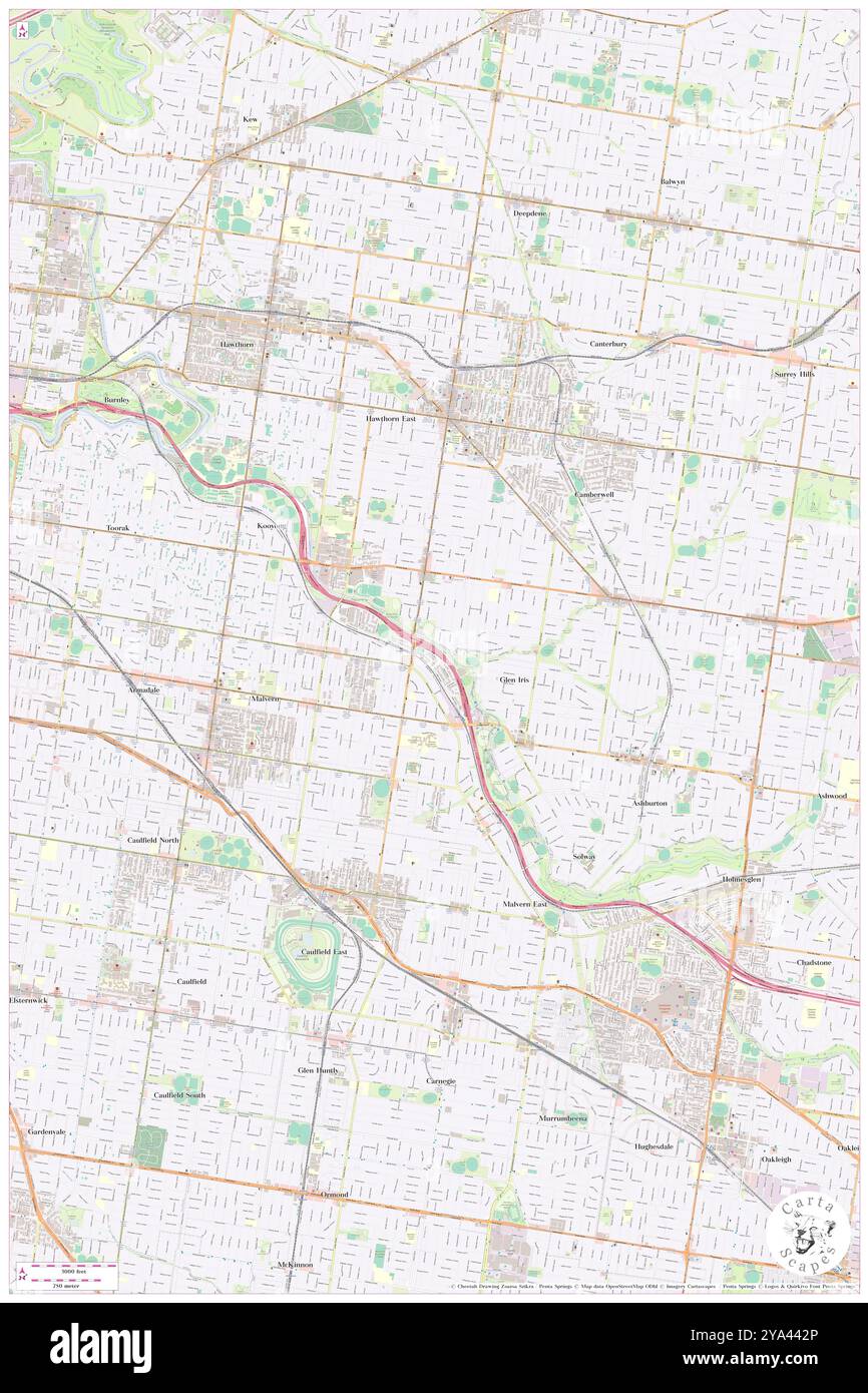 Kyarra Park, Stonnington, AU, Australien, Victoria, s 37 51' 11'', N ...