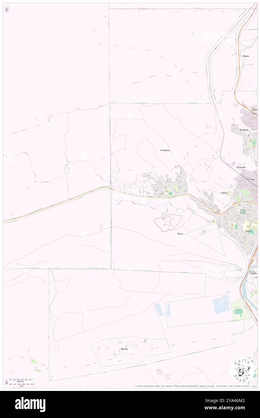 John Flynn's Grave Historic Reserve, AU, Australien, Northern Territory ...