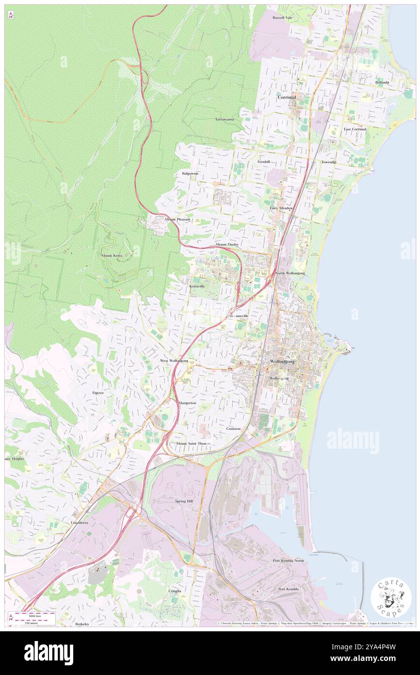 Tathra Park, , AU, Australien, New South Wales, s 34 24' 54''', N 150 ...