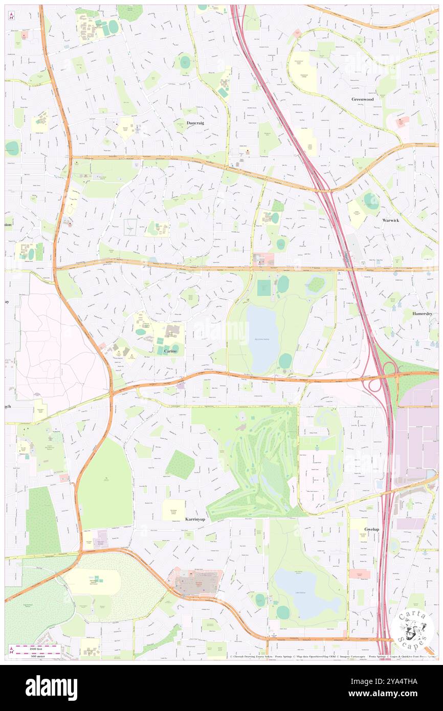 Carine, Stirling, AU, Australien, Westaustralien, s 31 51' 8'', N 115 ...