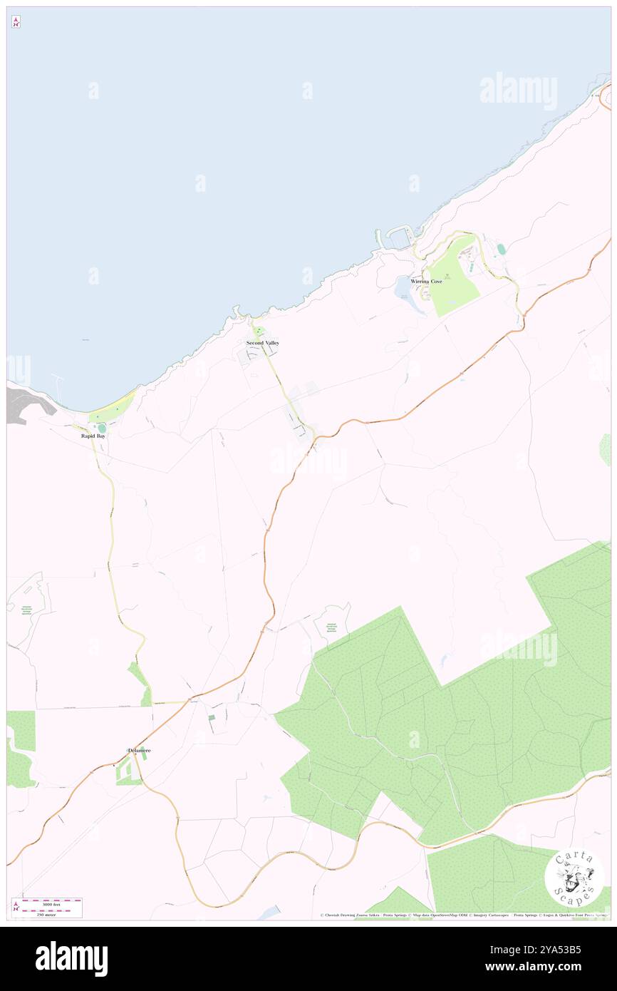 Second Valley, Yankalilla, AU, Australien, Südaustralien, s 35 31' 51 ...