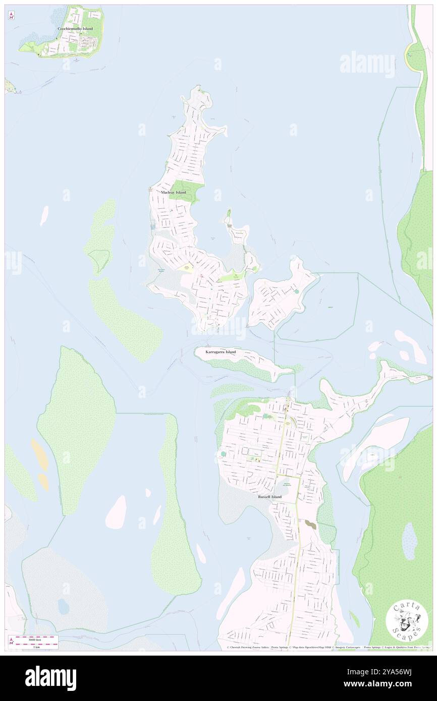 Macleay Island Vehicle Ferry, Redland, AU, Australien, Queensland, s 27 ...