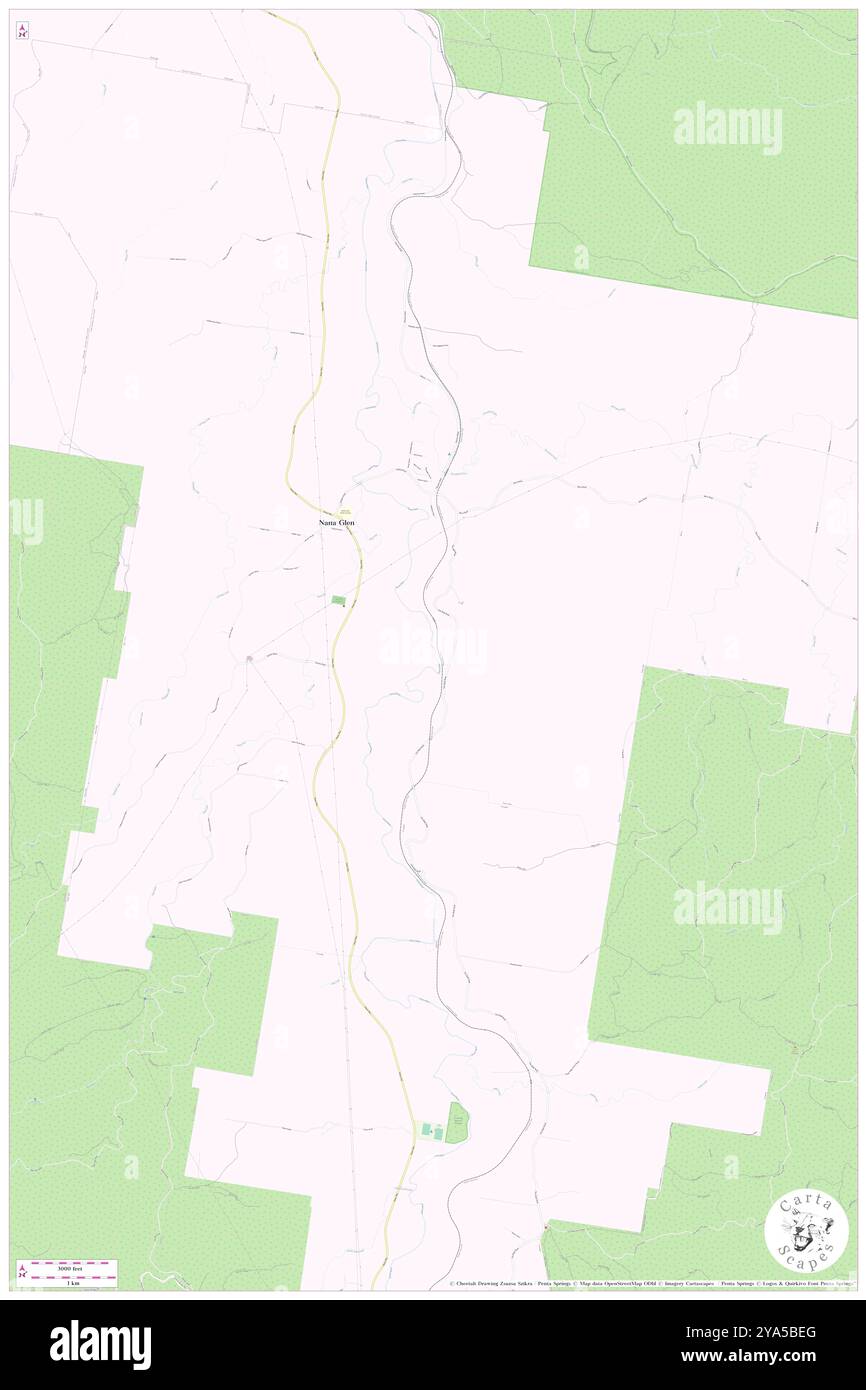 Blackfellows Creek, , AU, Australien, New South Wales, s 30 8' 59''', N ...
