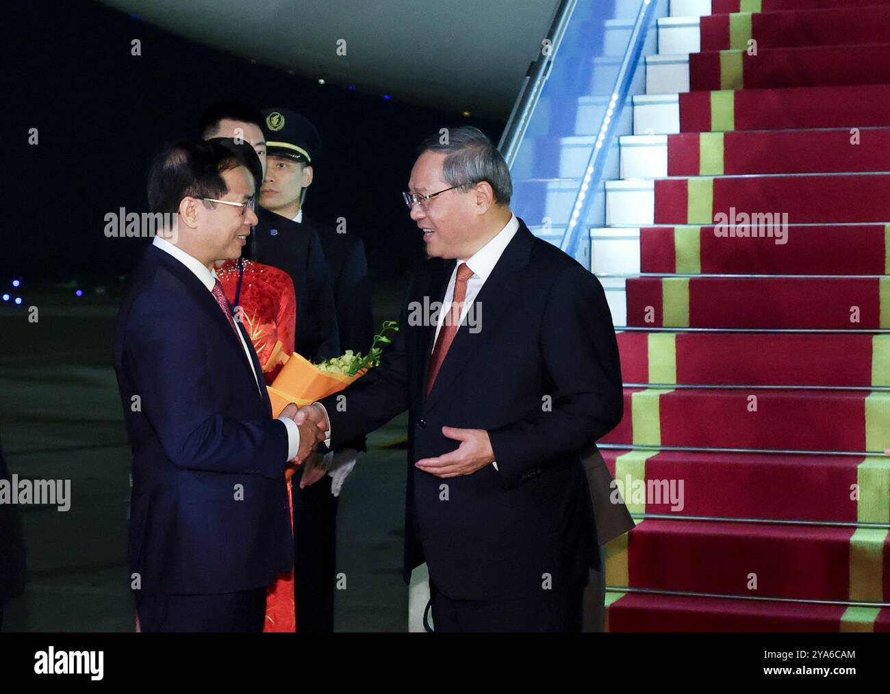 Hanoi, Vietnam. Oktober 2024. Der chinesische Premierminister Li Qiang ...