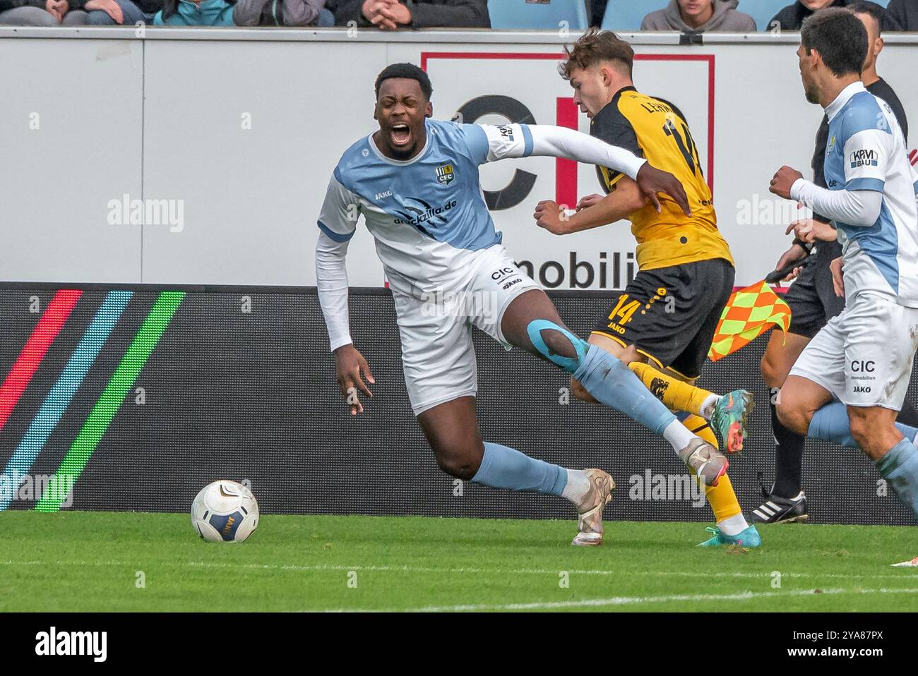 Chemnitz, Deutschland 12. Oktober 2024: Sachsenpokal - 2024/2025 ...