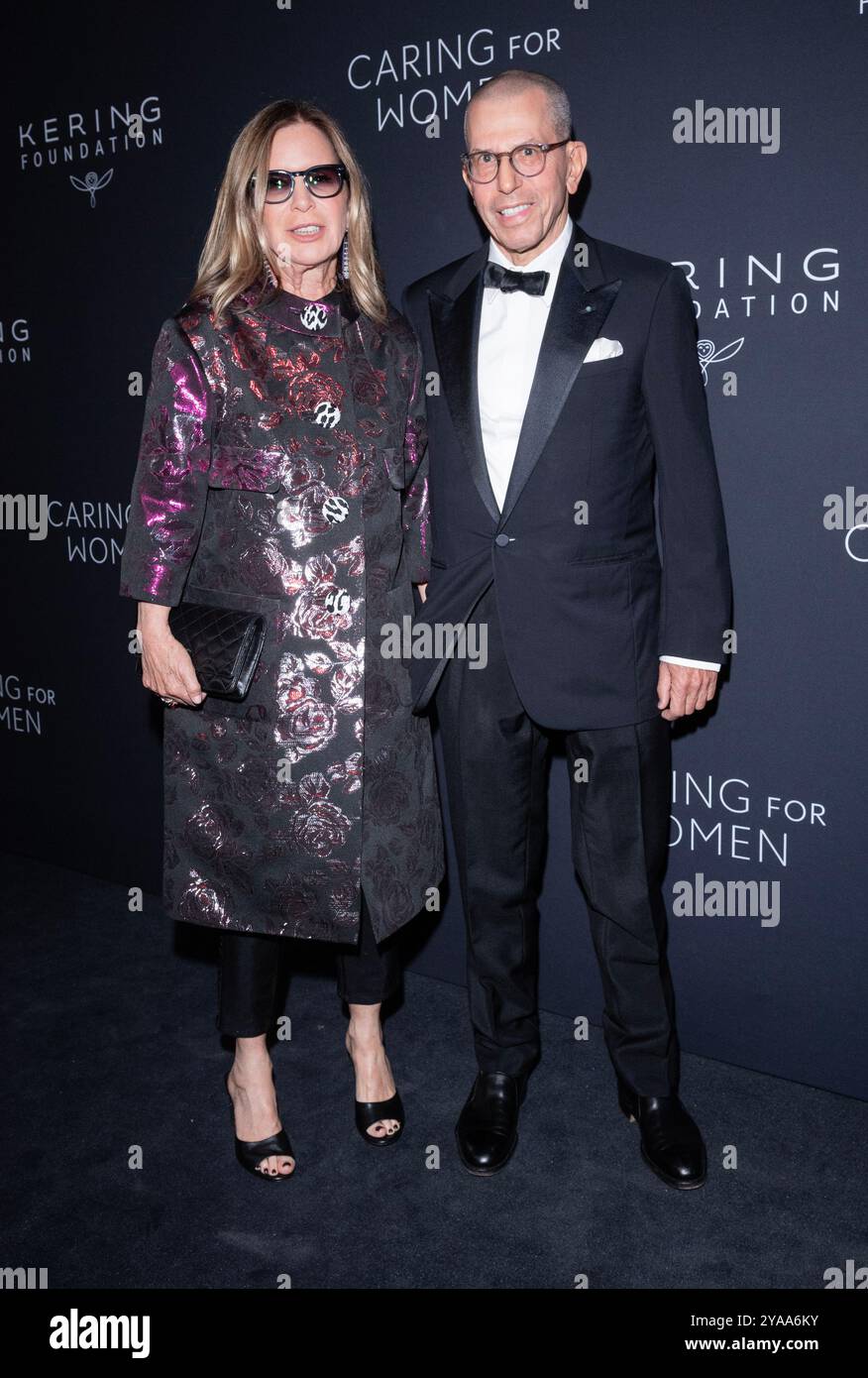 Ronnie Cooke Newhouse und Jonathan Newhouse nehmen am 9. September 2024 ...