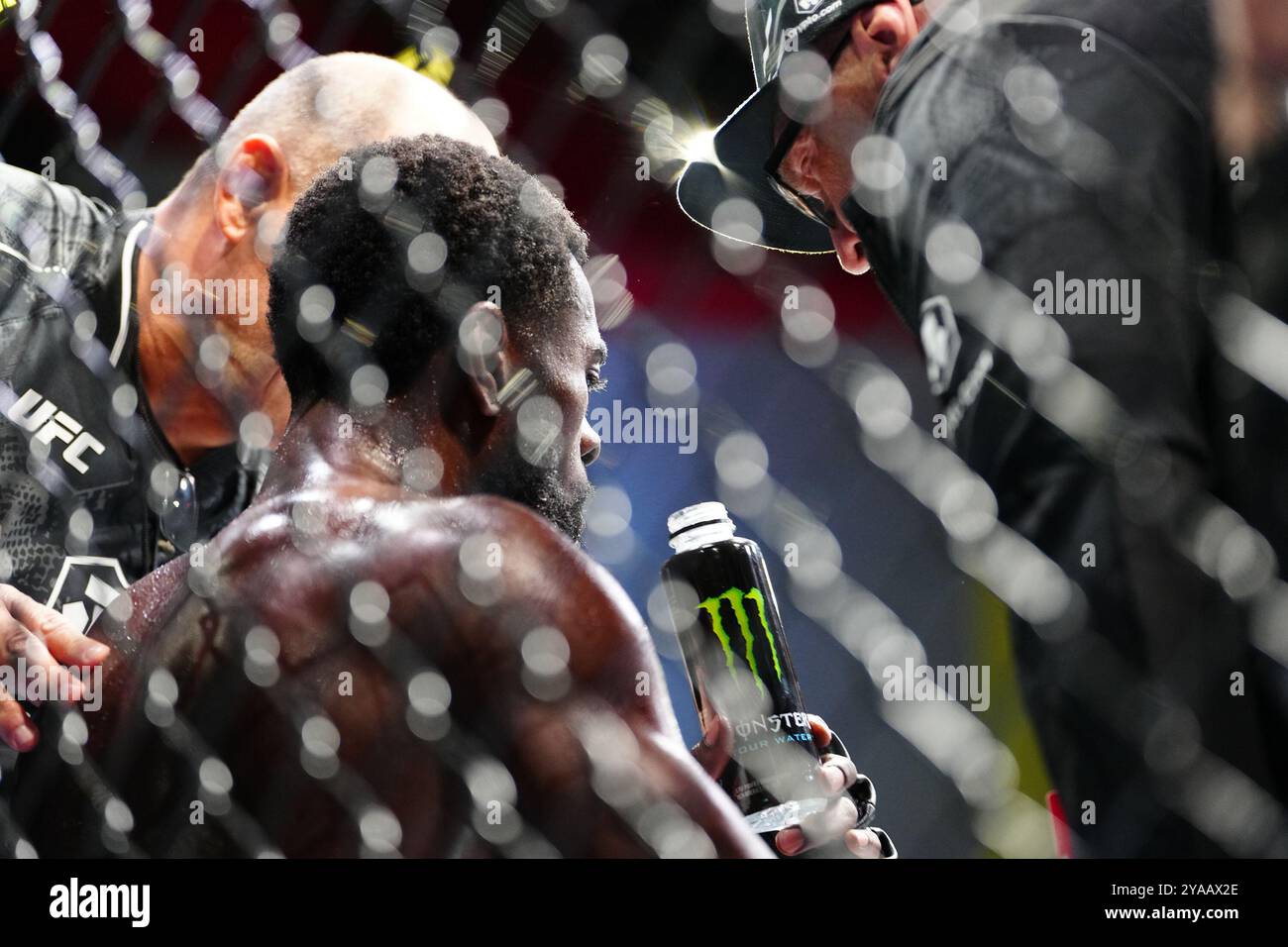 Oktober 2024, Las Vegas, Nv, Las Vegas, NV, USA: CHIDI Njokuani und ...