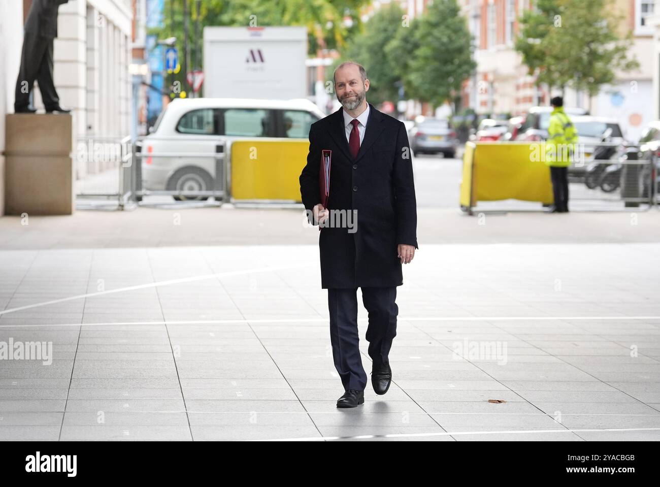 Der Wirtschafts- und Handelssekretär Jonathan Reynolds kommt am BBC ...