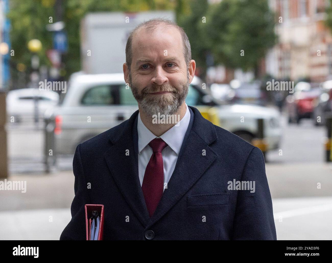London, Großbritannien. Oktober 2024. Jonathan Reynolds bei der BBC am ...